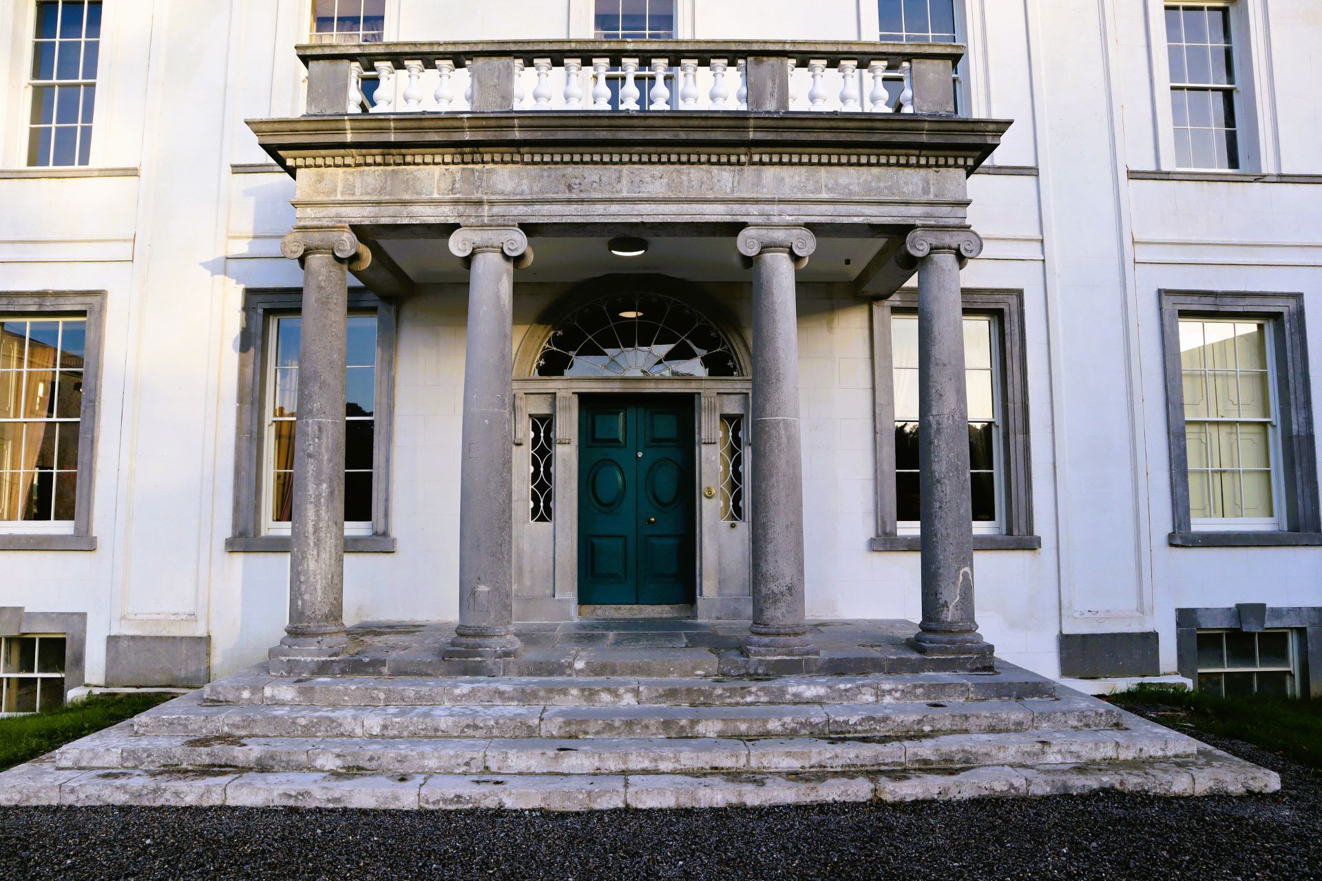 Restoring the Strokestown Park House Portico - Irish Heritage Trust